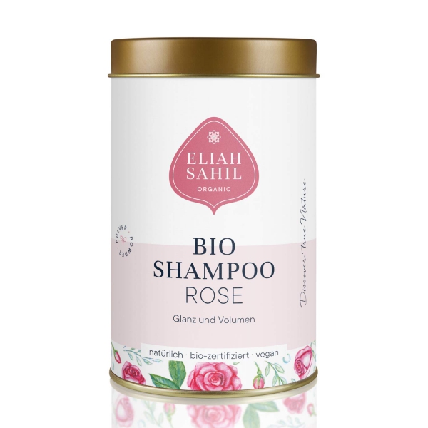 ROSE Bio Pulver Shampoo | nachhaltige Pflegeprodukte